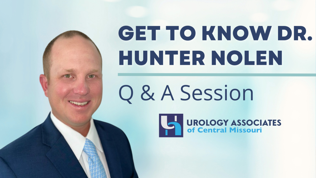 Get to Know Urologist Dr. Hunter Nolen